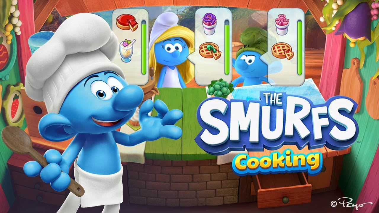 The Smurfs Cooking - YouTube