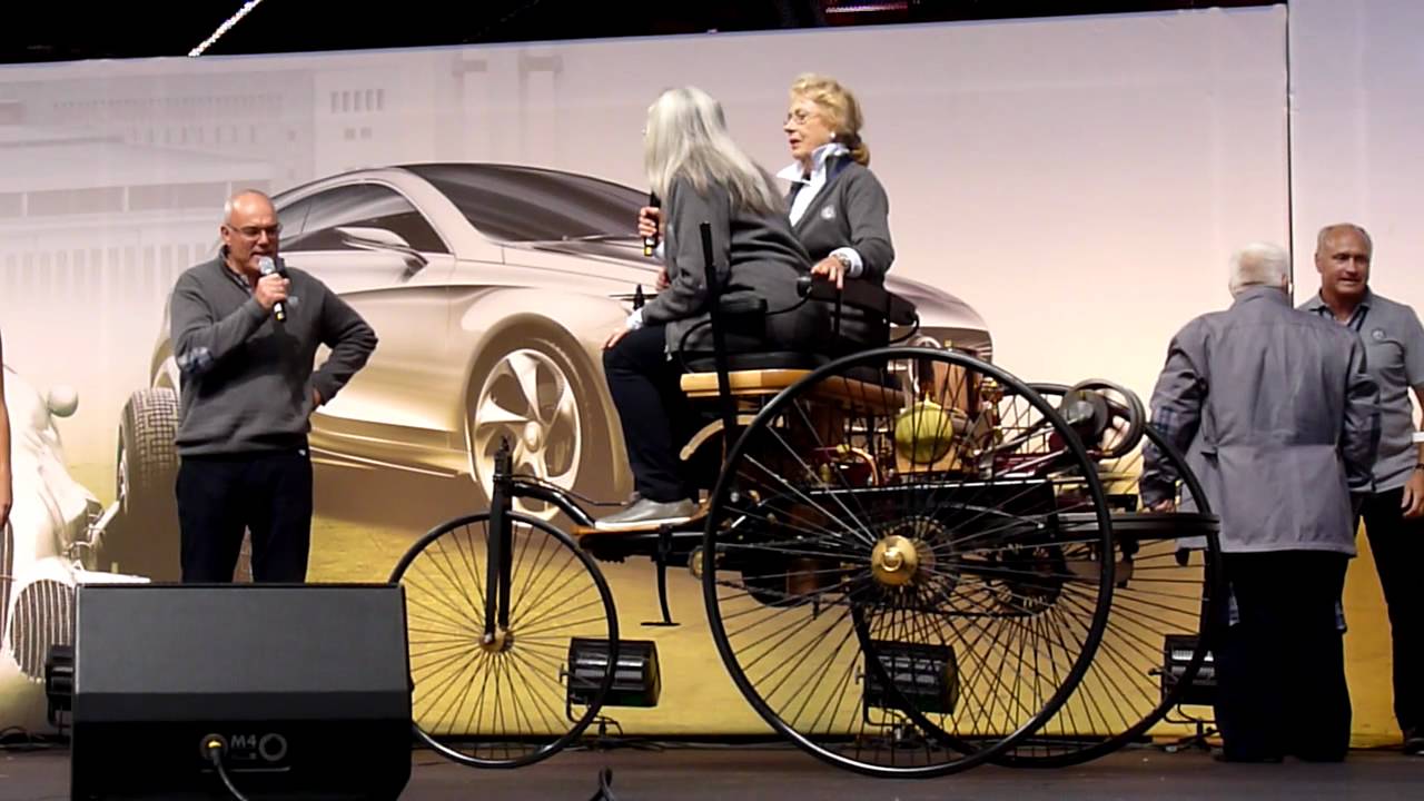 Patent Motorwagen of Carl Benz 1886 at Mercedes-Benz & Friends, Berlin ...