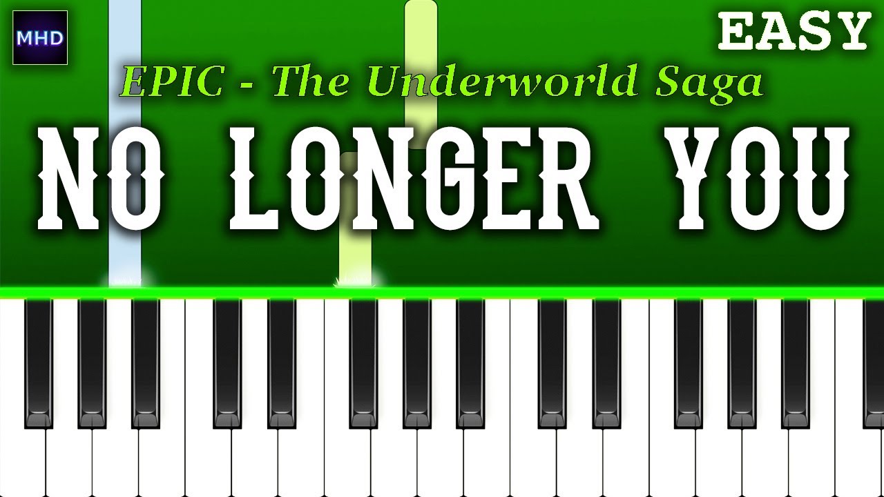 EPIC - The Underworld Saga - No Longer You (Piano Tutorial) - YouTube