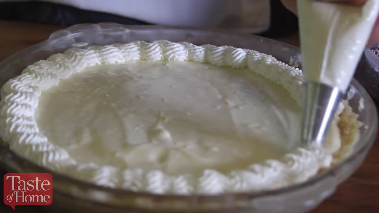How To Make Macadamia Key Lime Pie - YouTube