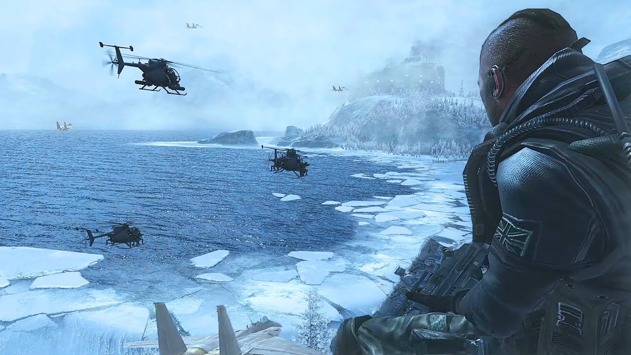 Amazing SAS rescue mission under winter conditions | COD MW2 - YouTube