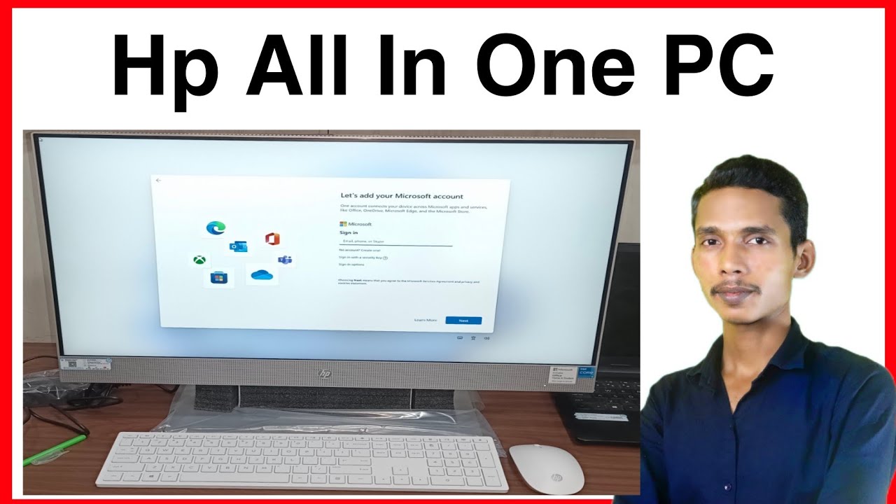 HP All In One PC // Hp all in one PC unboxing // hp all in one computer ...