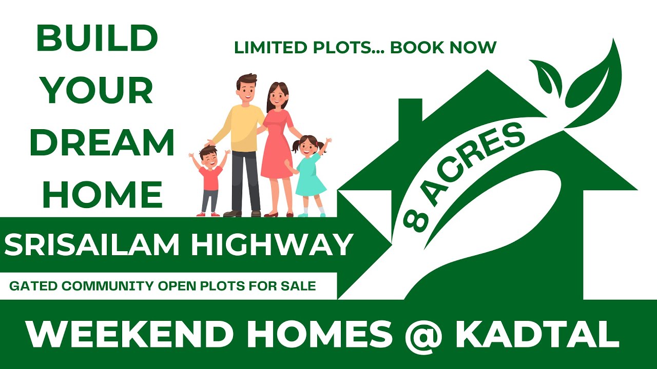 #Investment Weekend Homes @ Kadtal ready for construction @ Srisailam ...