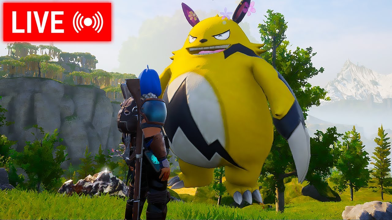 Palworld LIVE STREAM Gameplay - YouTube