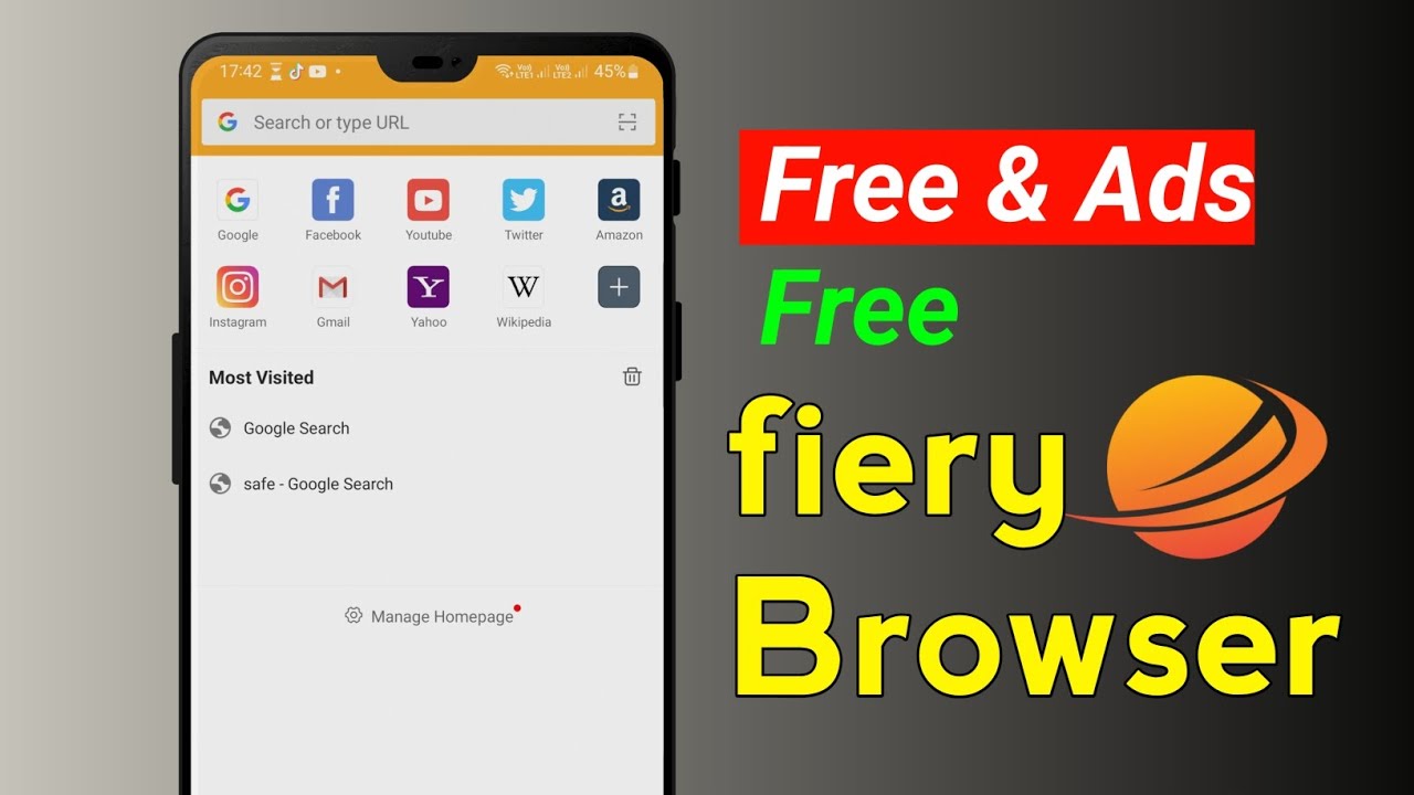 Fiery Browser Review | Fast & Private Browser App - YouTube