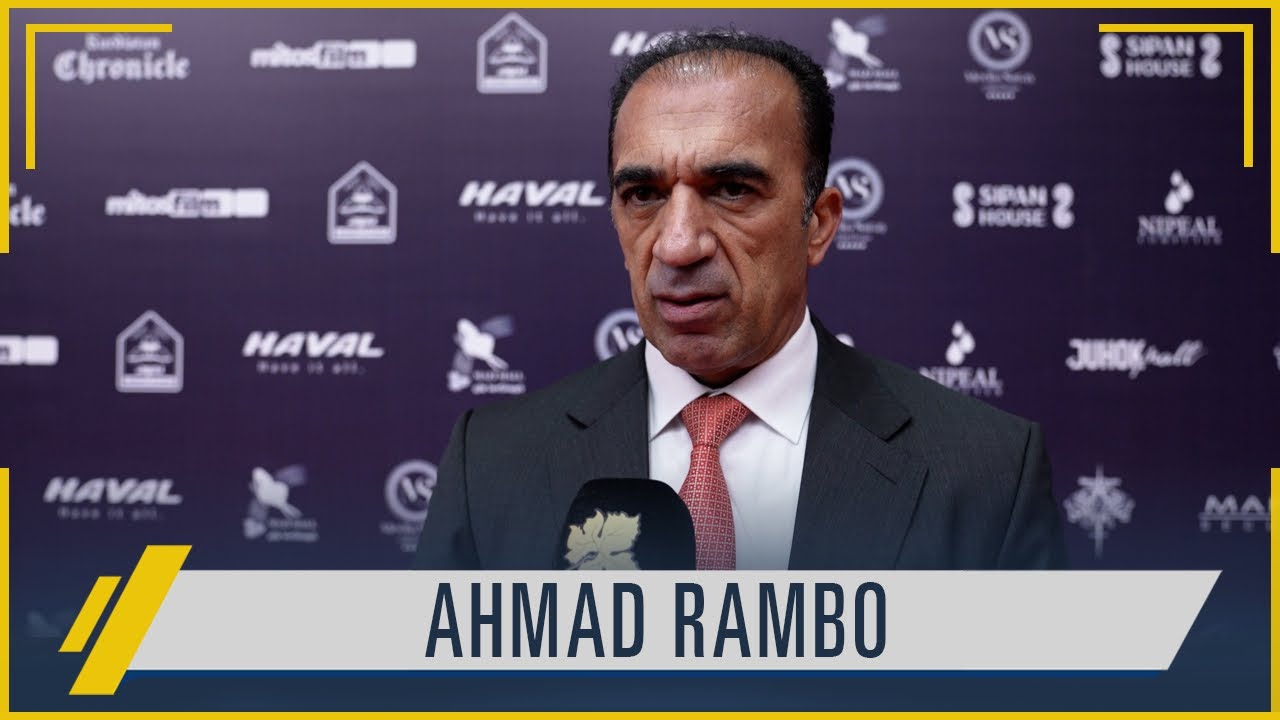 Ahmed Rambo, talking about the importance of sports and cinema. - YouTube