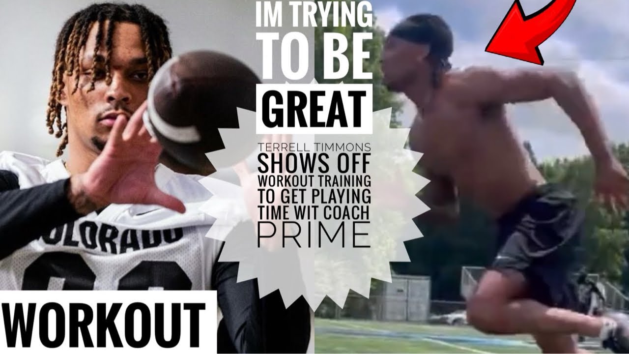 Terrell Timmons SHOWS OFF Workout Training To Get Playing Time With ...