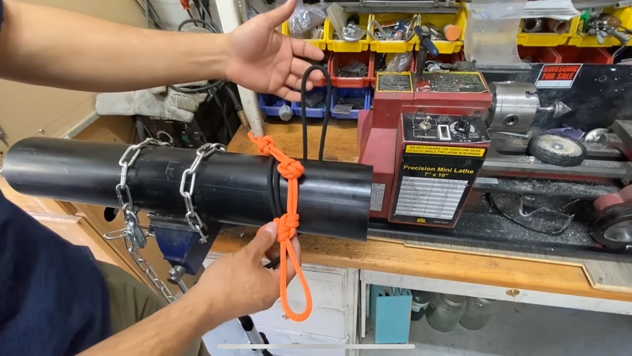 How to drag pipe knot (Subscriber Request) - YouTube
