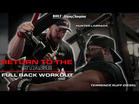 The Comeback Conversation | Hunter Labrada & Terrence Ruffin at Wolf Gym Houston