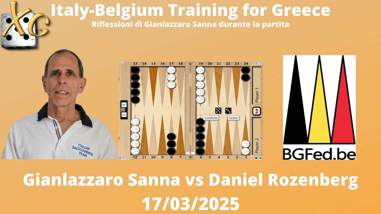 Italy-Belgium Gianlazzaro Sanna vs Daniel Rozenberg - XG feed - YouTube