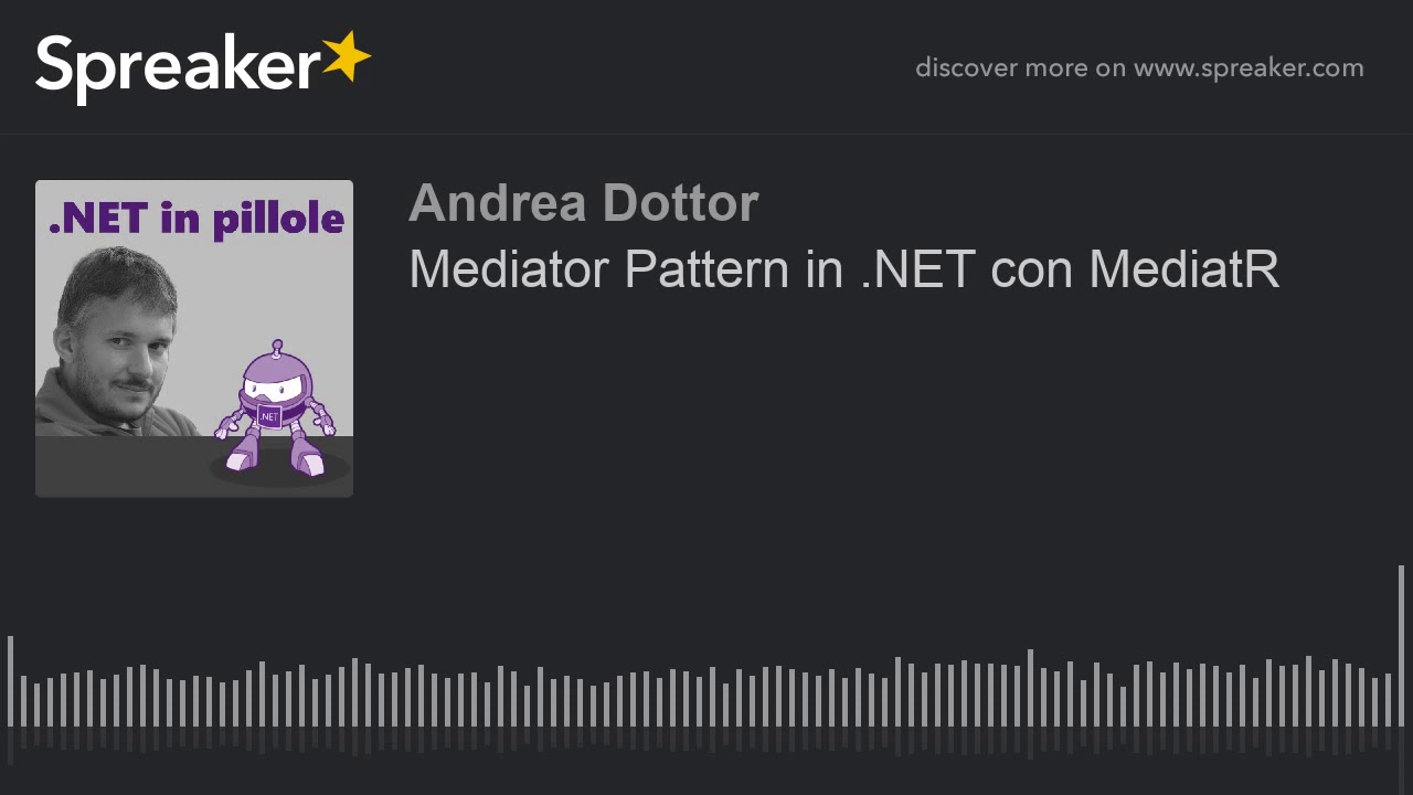 Mediator Pattern in .NET con MediatR - YouTube