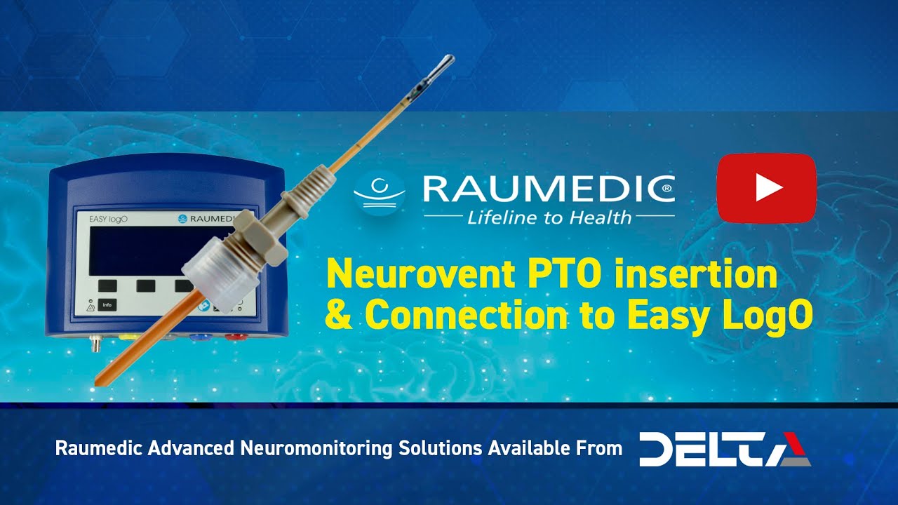 Raumedic PTO multi-modality brain monitoring catheter insertion ...