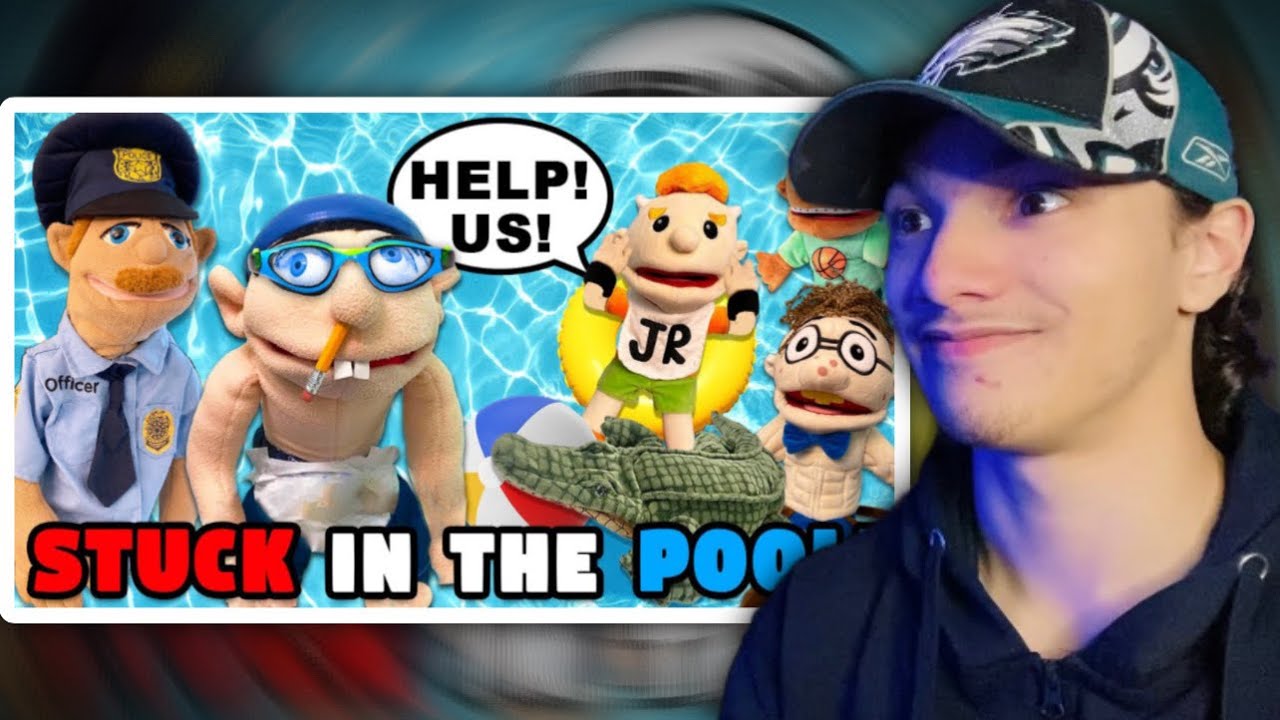 Kable10 | SML Parody: Stuck In The Pool! (Reaction) - YouTube