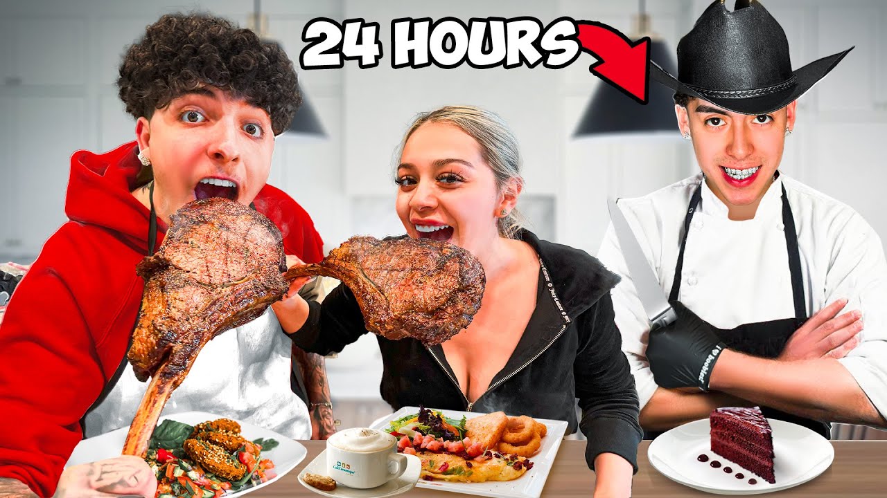 WE HAD A PROFESSIONAL CHEF COOK FOR US FOR 24 HOURS!! Ft. Chef Suie ...