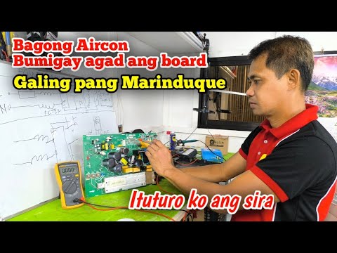 INVERTER AIRCON BOARD REPAIR AND TUTORIAL | KOPPEL | E1 ERROR - YouTube