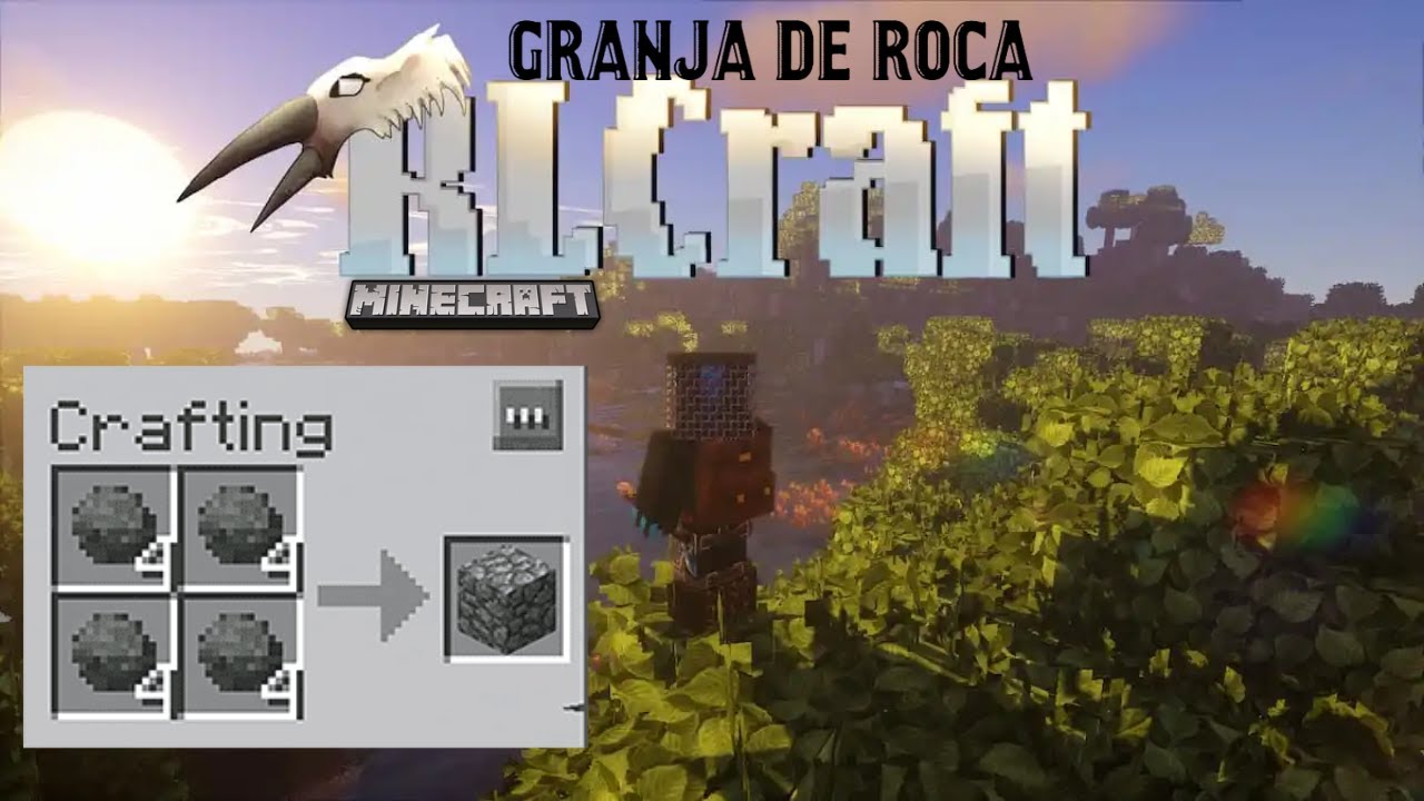 granja de roca facil y rapida | GRANJA | RLCRAFT AFK - YouTube