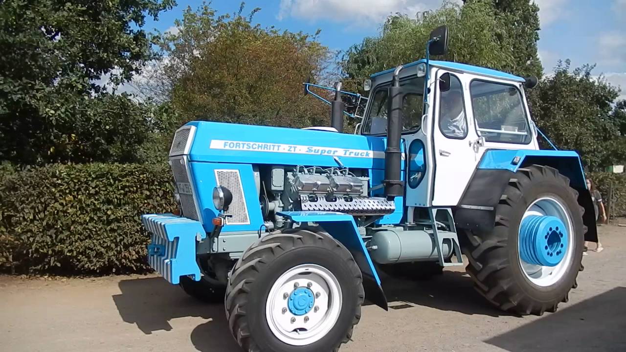 ZT 303 mit Schönebecker V 8 in Sundhausen - YouTube