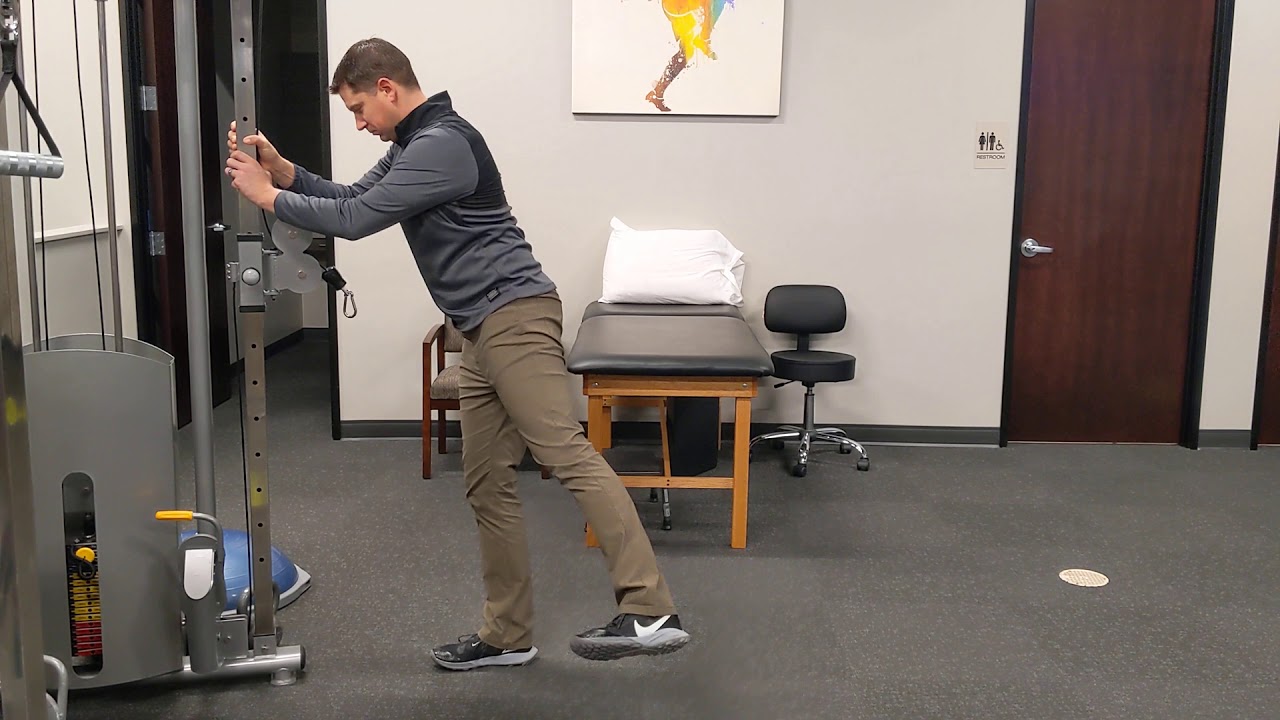 Standing hip abduction: 2x15 each - YouTube