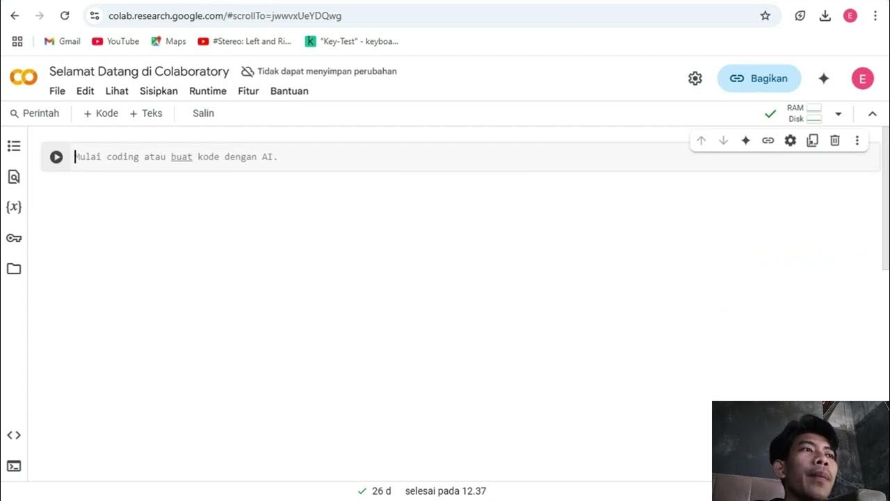 Membuat Program Konvolusi Citra Menggunakan Goggle Colab - YouTube