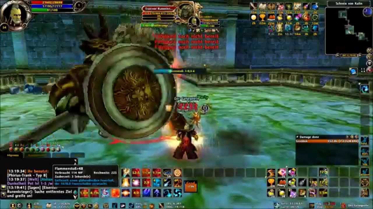 Runes of Magic - Mage/ Hexer 54/54 vs. Eiserner Runenkrieger - Shrine ...