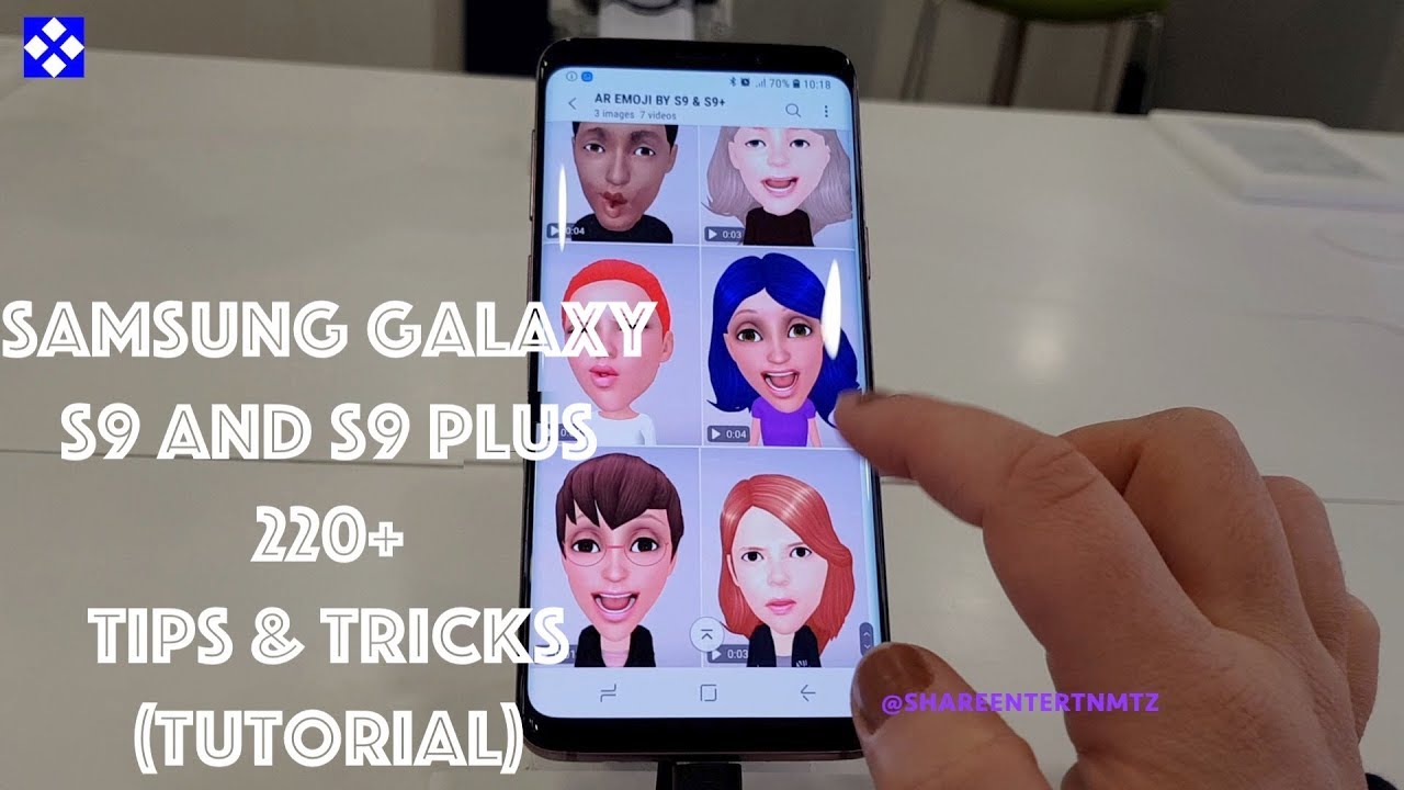 Samsung Galaxy S9 And S9 Plus: 220+ Tips & Tricks (Tutorial) - YouTube