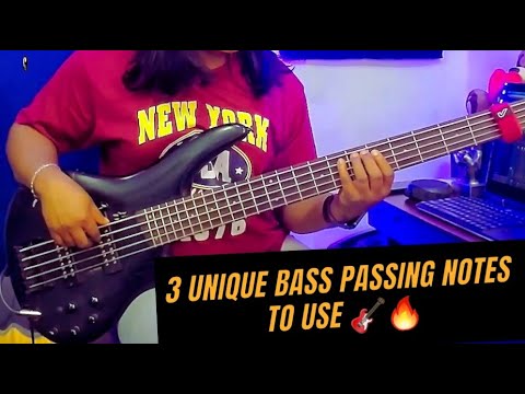 3 Unique bass passing notes to use 🎸🔥 - YouTube