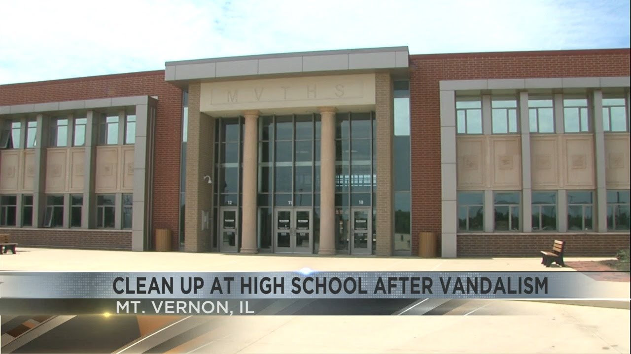 MVTHS declares an e-learning day after school is vandalized - YouTube