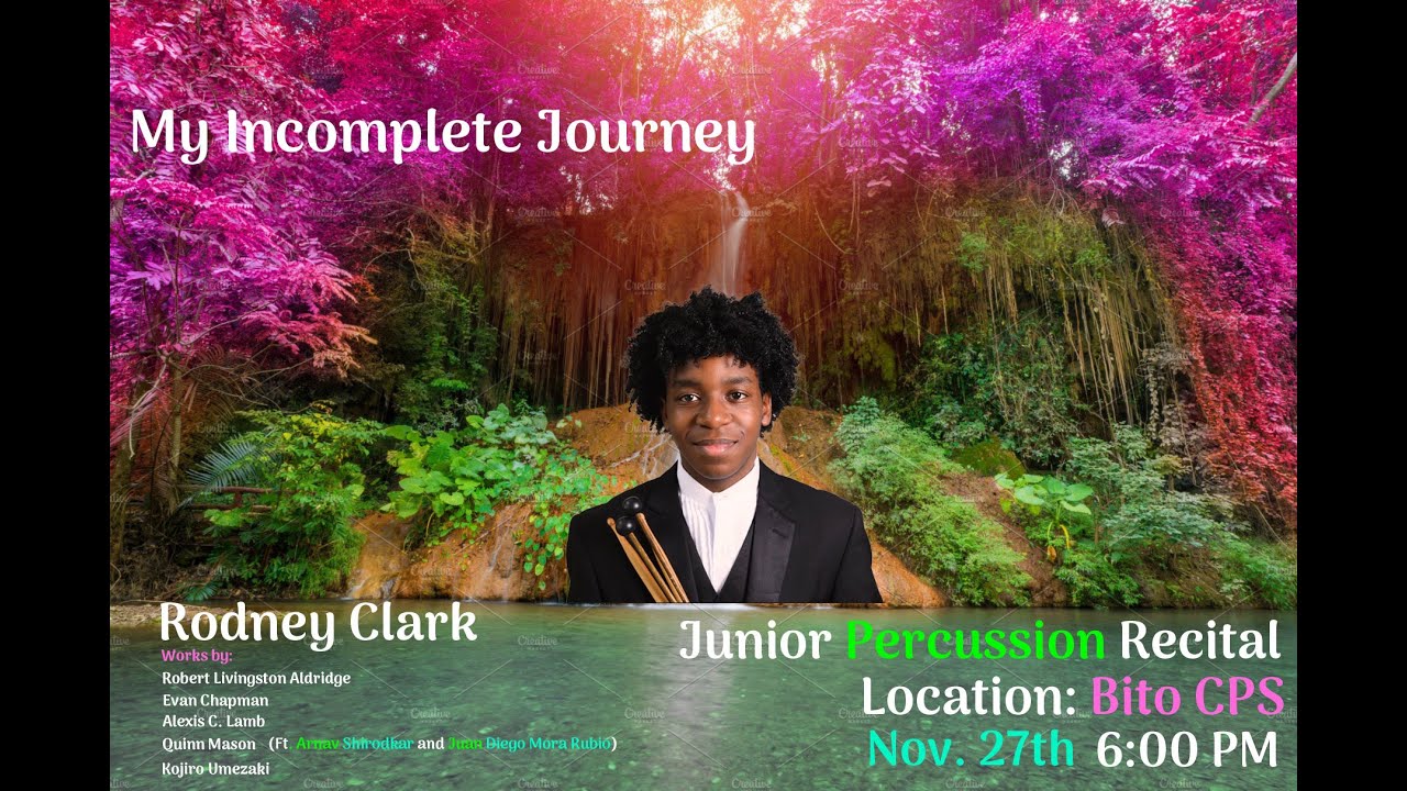 Third Year Recital: Rodney Clark, percussion - YouTube