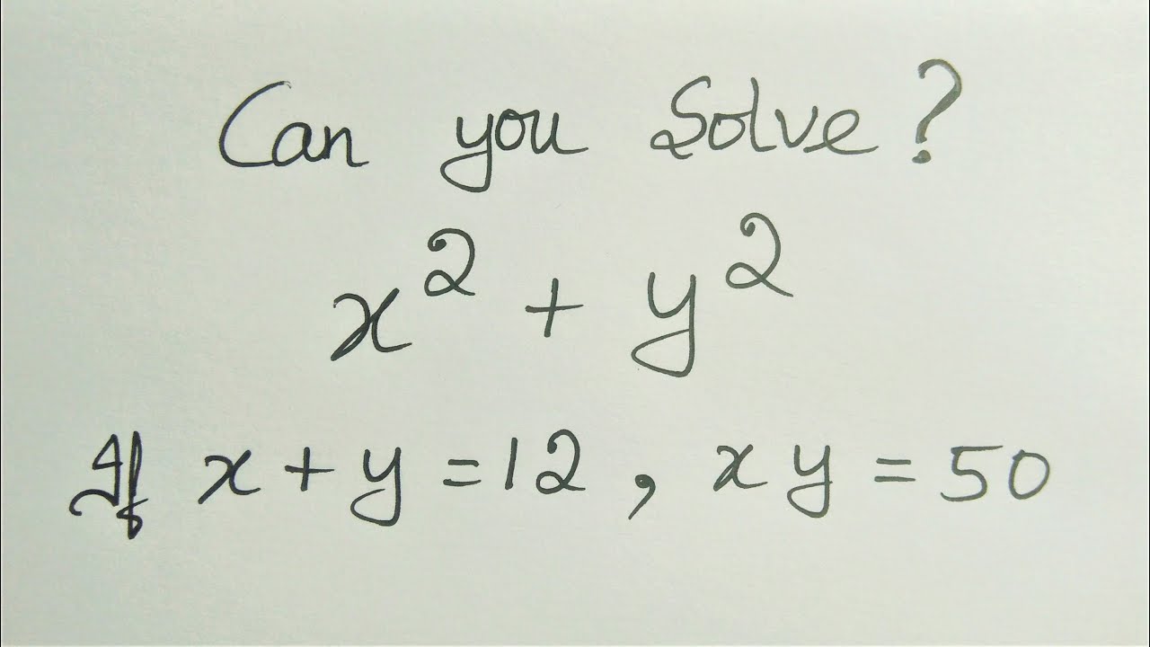 China | You should be able to Solve this! A Nice Algebraic Sum | Math ...