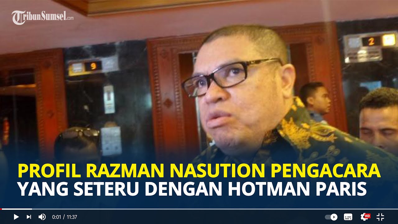 PROFIL Razman Arif Nasution, Pengacara yang Seteru dengan Hotman Paris ...
