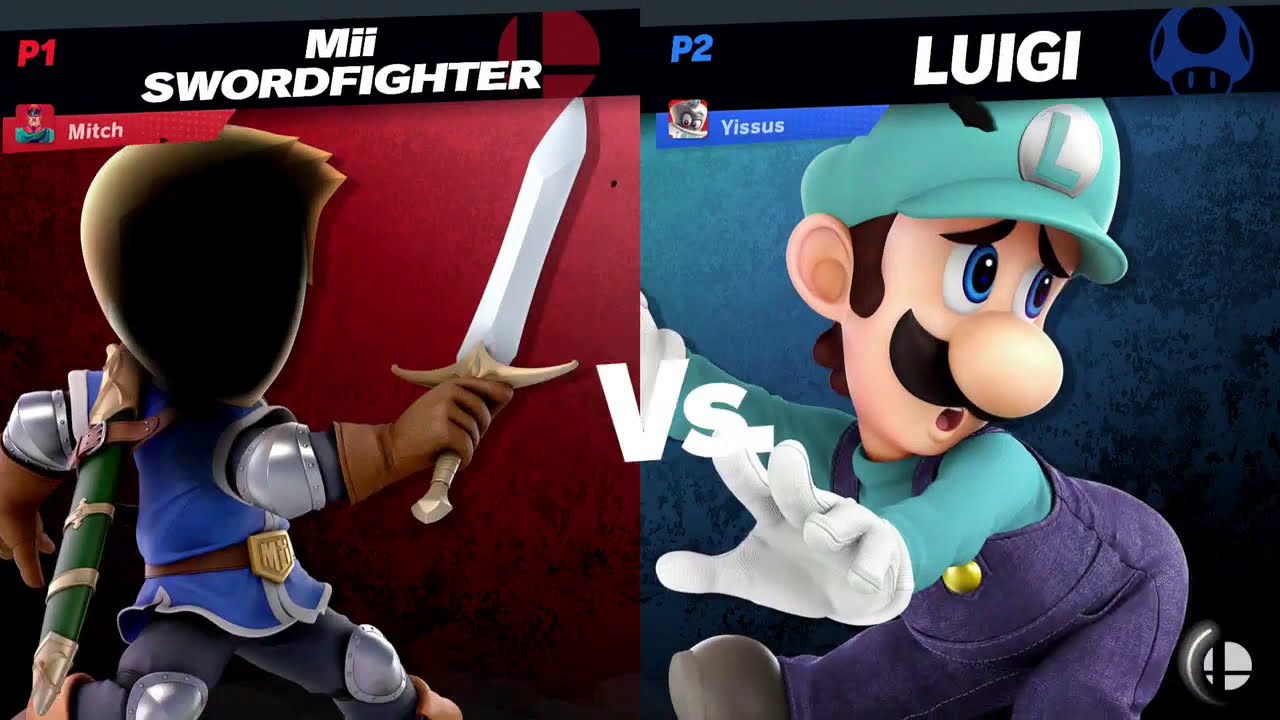 Mii Sword Fighter (Black Knight) vs Bowser/Luigi - YouTube