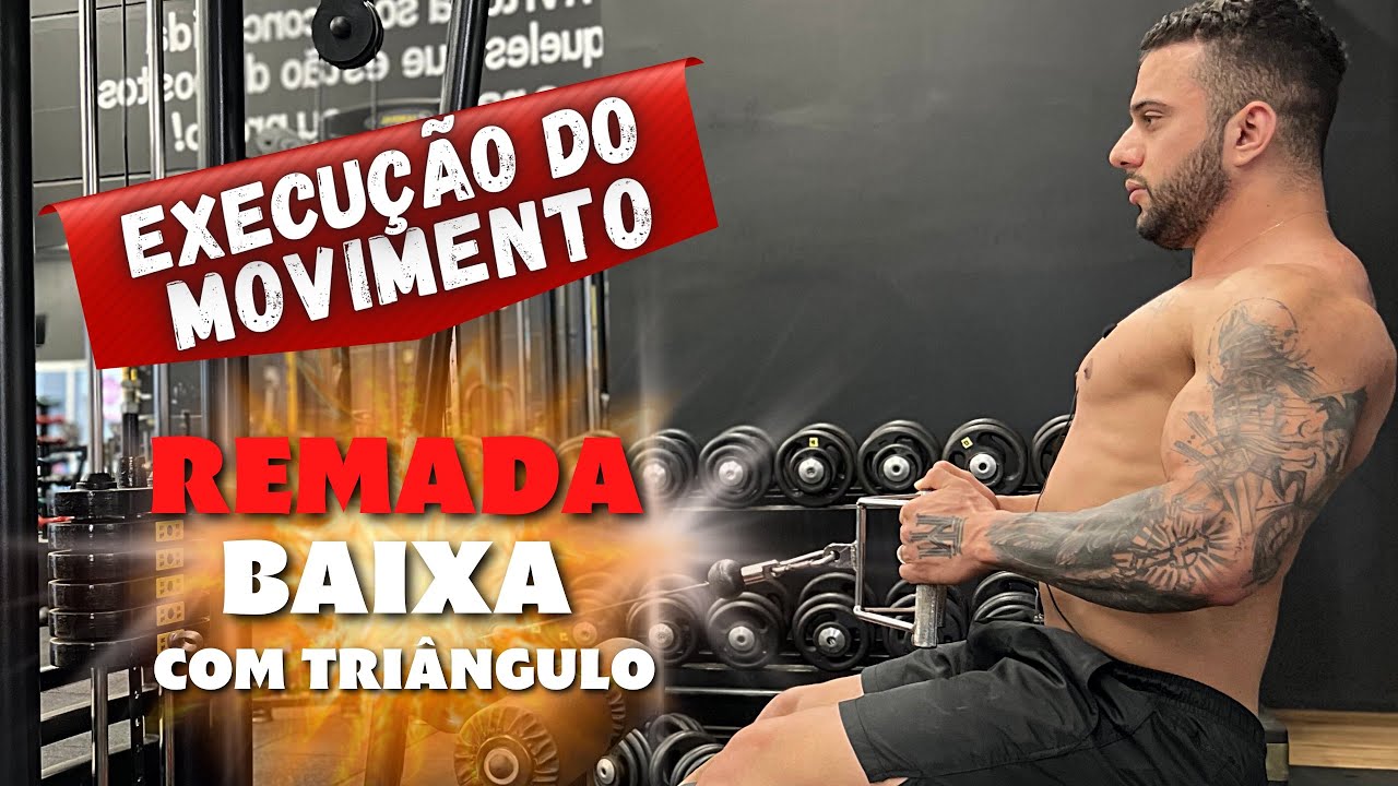 REMADA BAIXA COM TRIÂNGULO - como executar de maneira correta! - YouTube