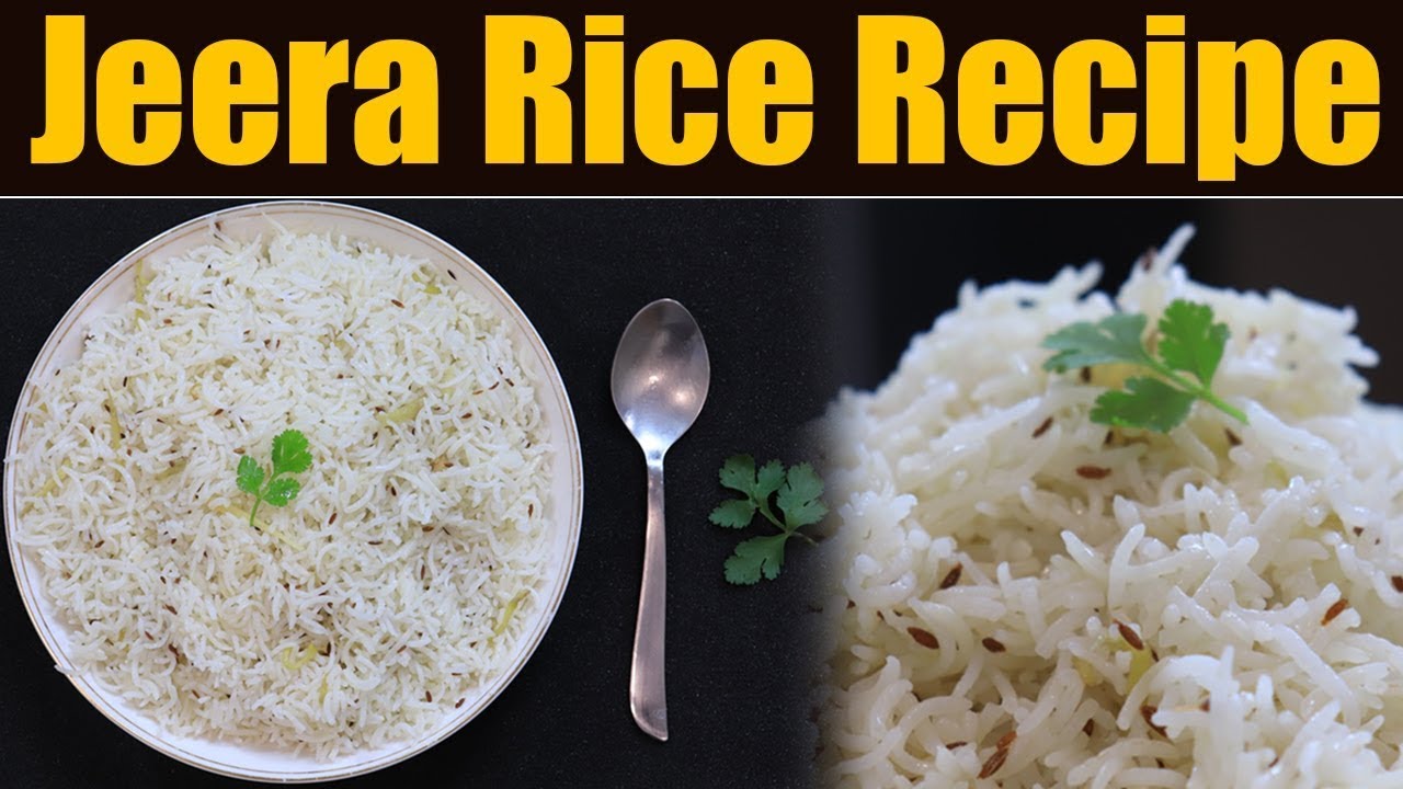 Jeera Rice Instant Recipe: झटपट जीरा राइस बनाने की रेसिपी | Kosh ...