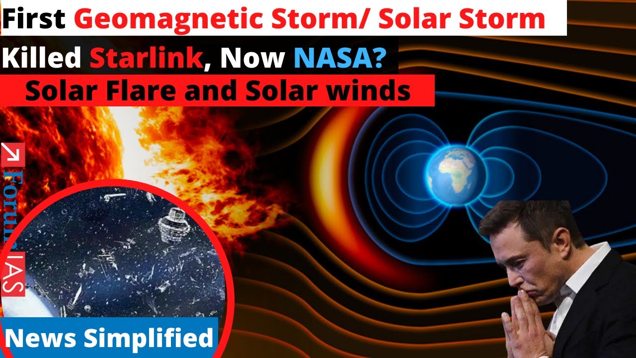 Geostorm that Killed Starlink | Understanding Solar Flare and Solar ...