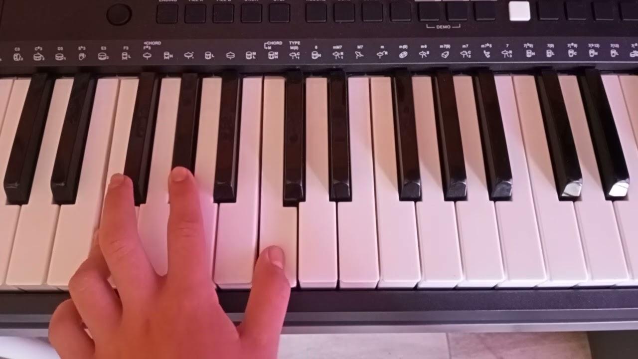 TUTORIAL MINI CANCION PARA PIANO - YouTube