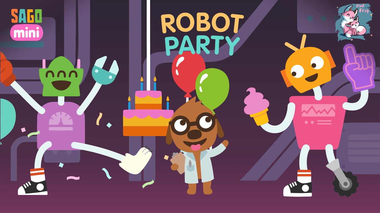 SAGO mini WORLD gamplay - ROBOT PARTY - YouTube