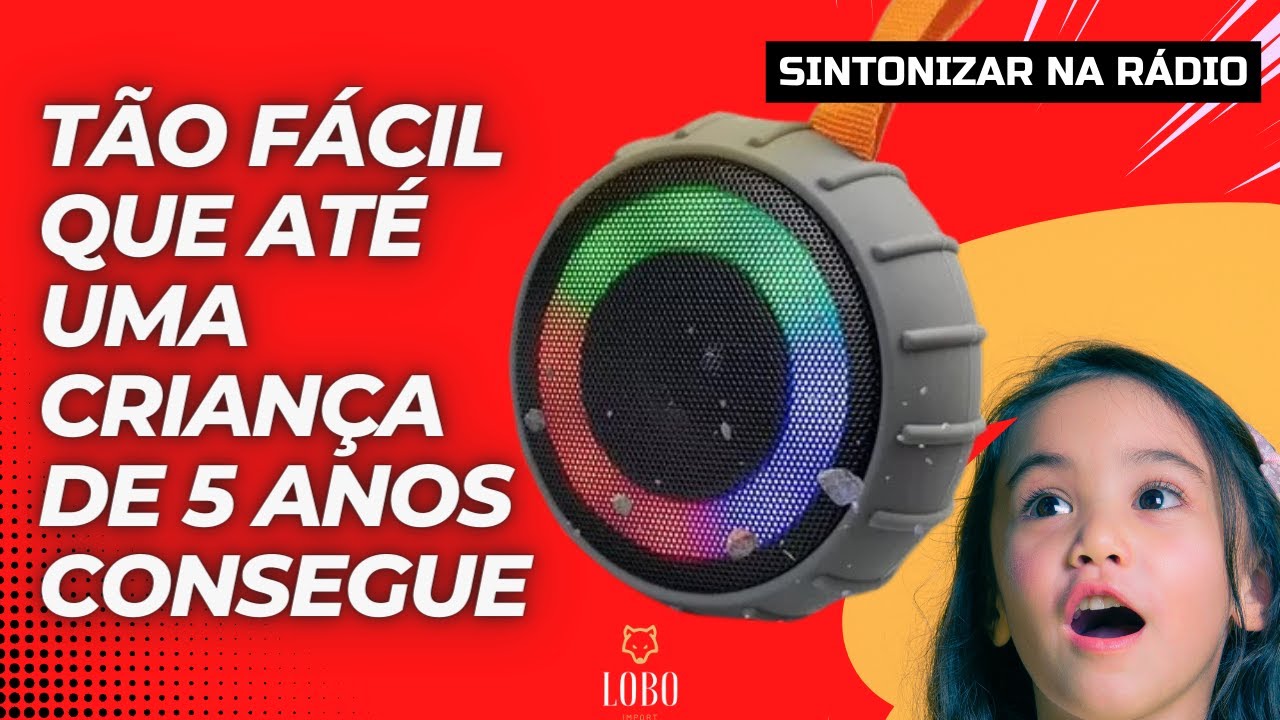 Como SINTONIZAR A RADIO na Caixinha de Som - Inova KV830025 - Tutorial ...