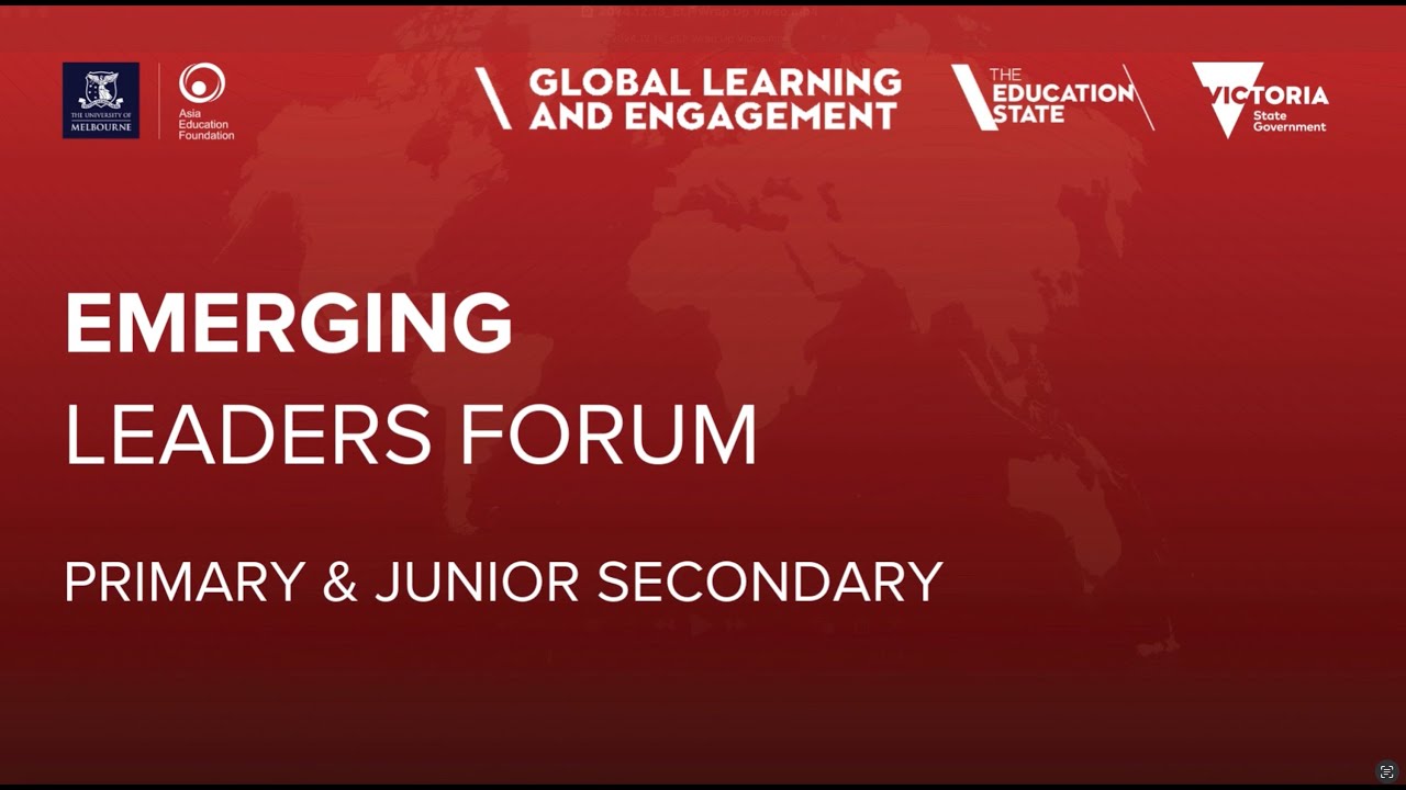 Emerging Leaders Forum 2024 - YouTube