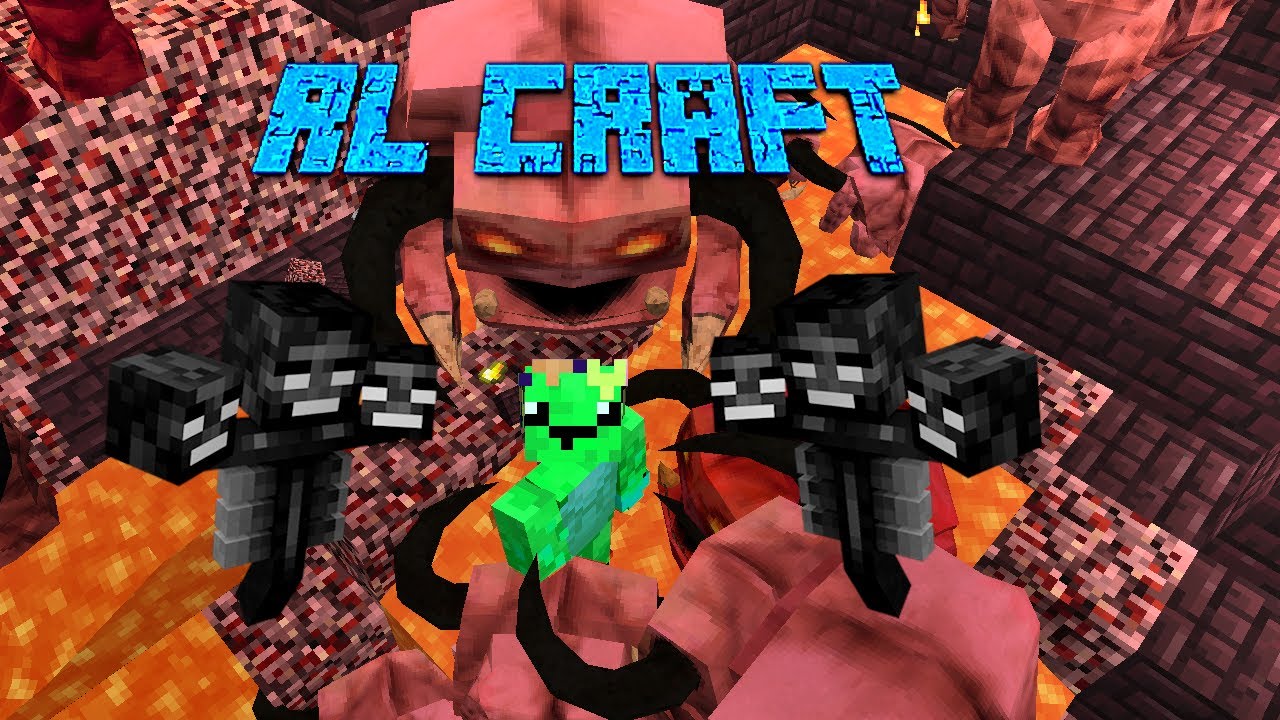 Worst Nether Spawn Of All Time!!! RL Craft Episode 1 - YouTube