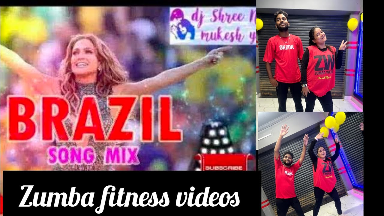 Brazil Zumba dance/ Brazil Zumba video easy step/ Warmup zumba video/ # ...
