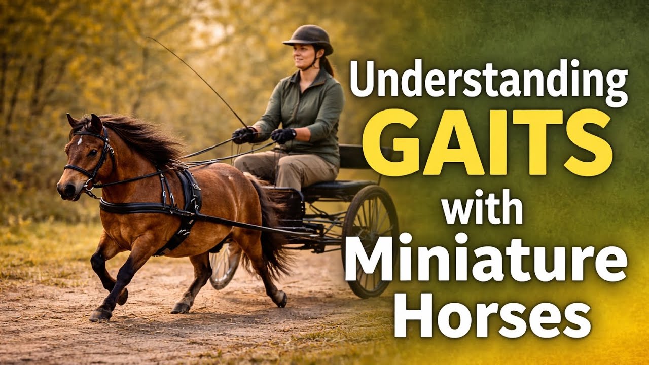 Understanding Gaits in Combined Driving With Miniature Horses - YouTube