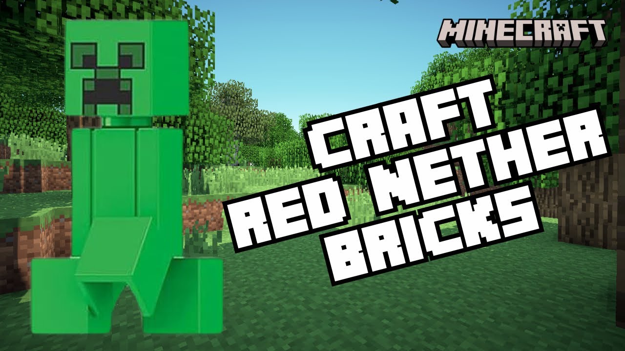 How to Craft Red Nether Bricks in Minecraft 2024? - YouTube