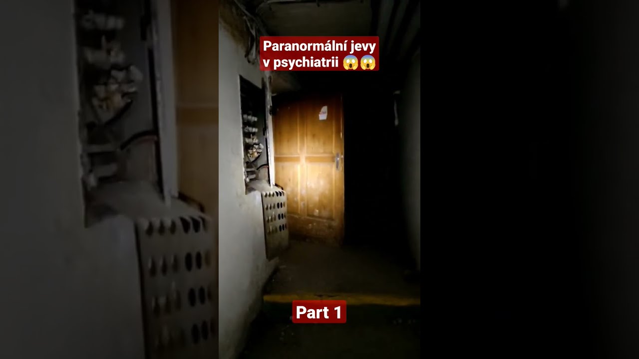 Paranormální jevy v psychiatrii 😱 Horor urbex - YouTube