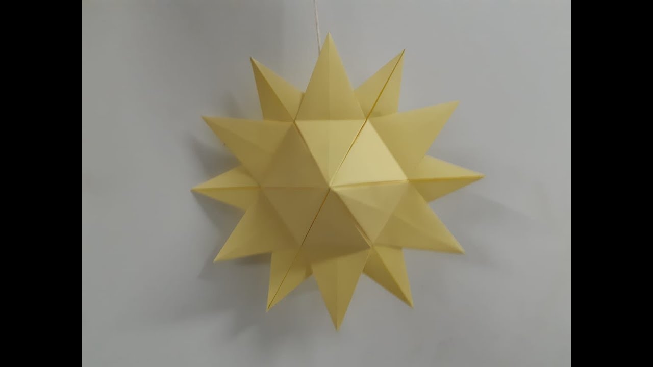 Sol de Origami - YouTube