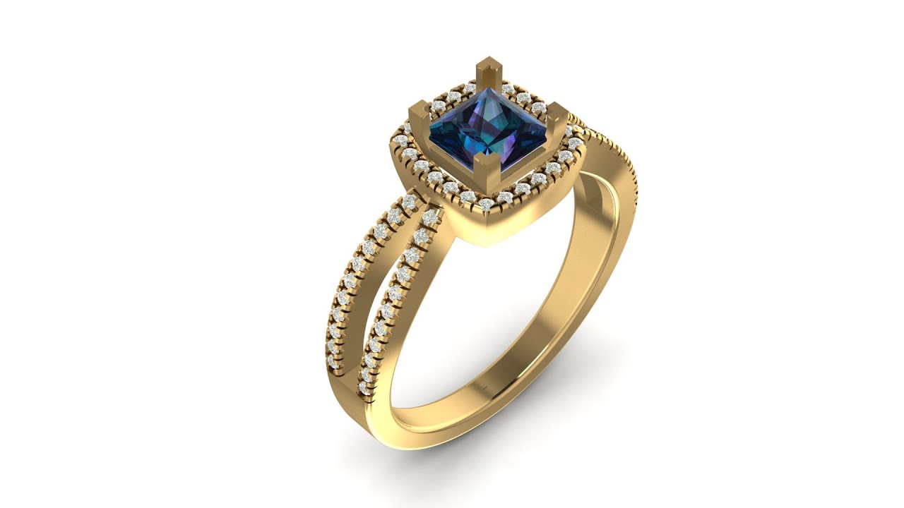 ||Making of Engagement Ring in Matrix9 ||Engagement Ring Tutorial ...