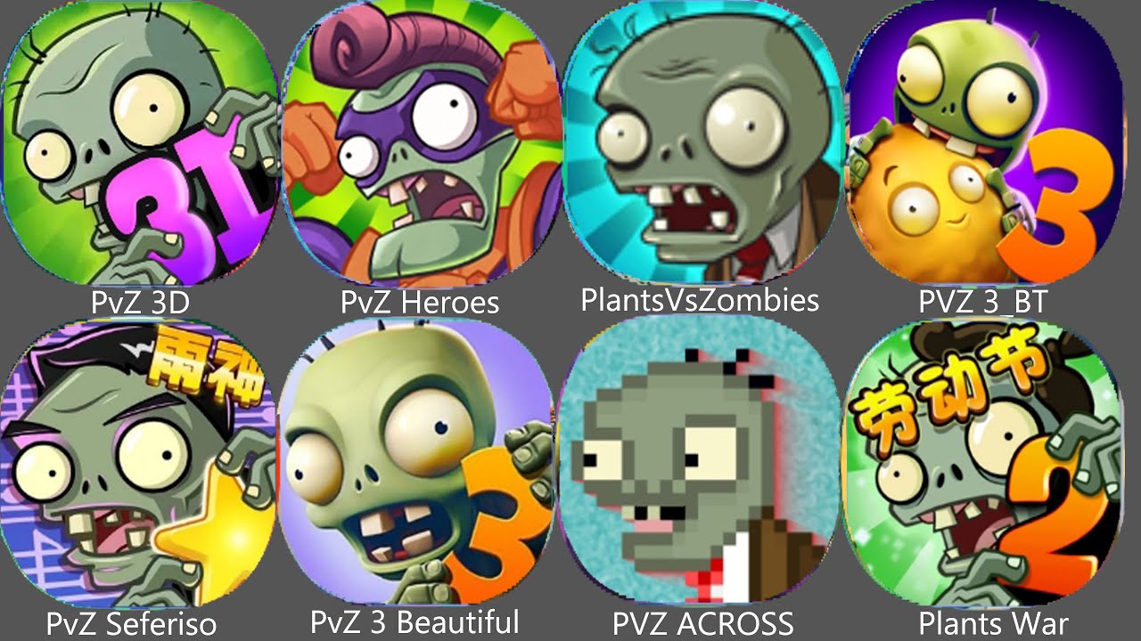 PvZ 3D,PvZ Heroes,PlantsVsZombies,PvZ_BT,PvZ Seferiso,PvZ 3 Beautiful ...