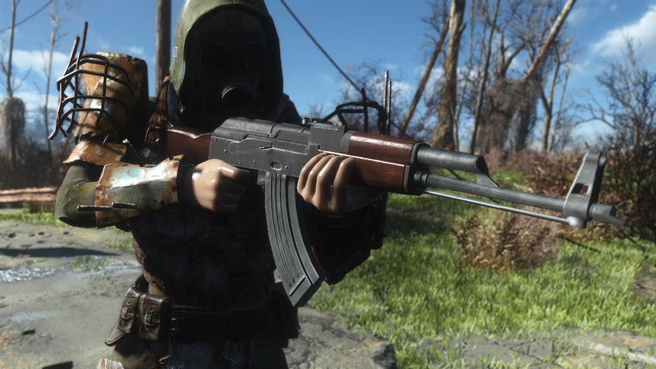 【Fallout4】 AK-47 Standalone Weapon v0.5 - YouTube