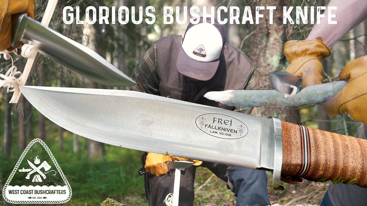 The Most Glorious Bushcraft Knife - Fallkniven NL4L Frej Knife Review ...