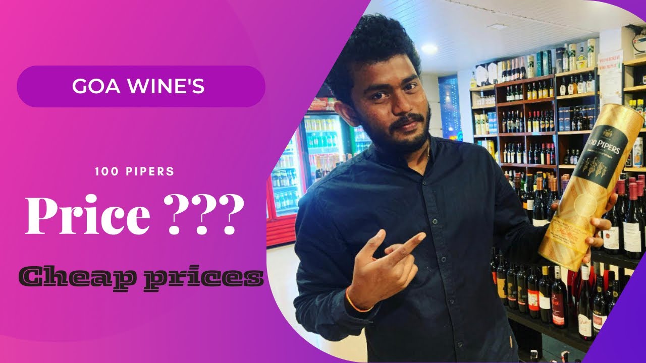 GOA WINE || Goa wine’s Prices 🍾🥂🍻🍺 || #urskanna - YouTube