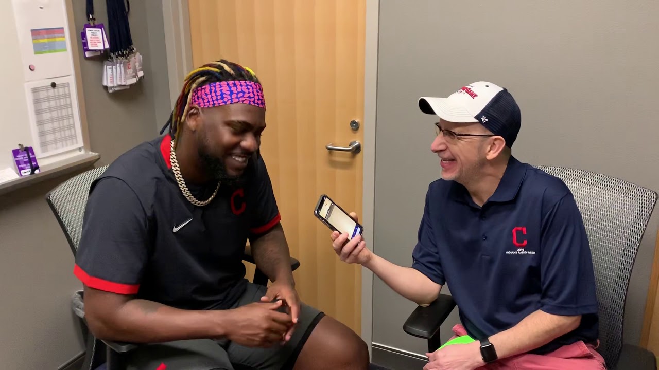 WHBC’s Kenny Roda sits down and talks with Indians outfielder Franmil ...